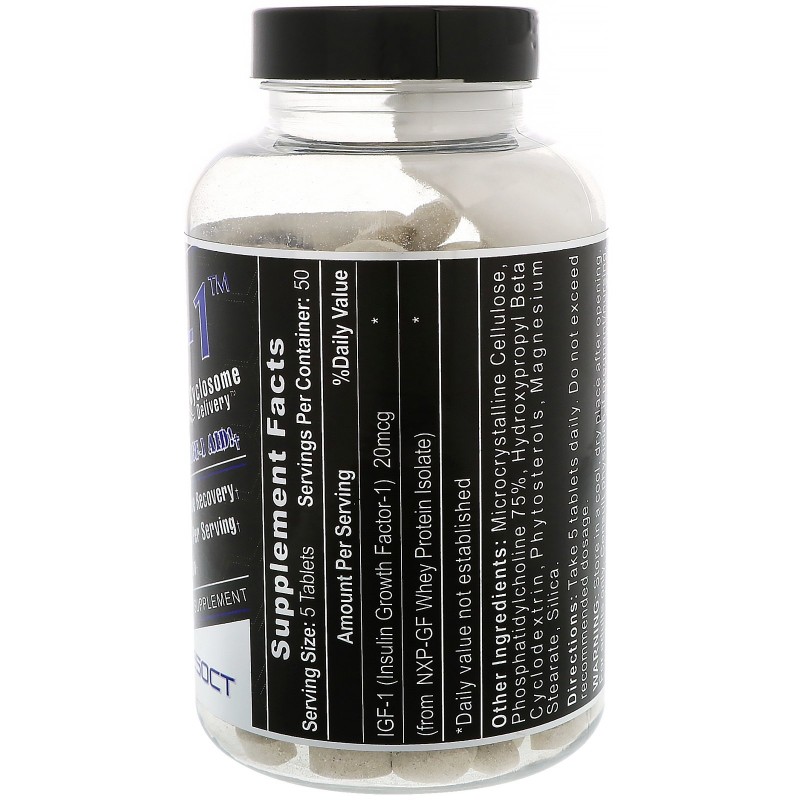 Hi-Tech Pharmaceuticals, Pro IGF-1 (250 таб.), фактор роста ИФР-1 ...